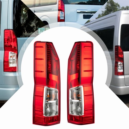 For 2019-2023 Toyota Hiace Halogen Tail Light Rear Brake Lamps w/Bulb ...