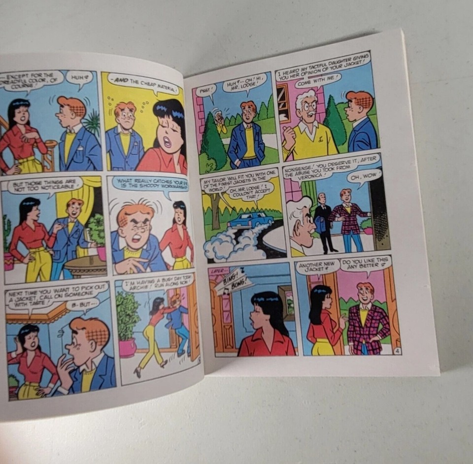 Archie Comic Digest Lot – Issues #74, #106, #110, #126 - Color ...