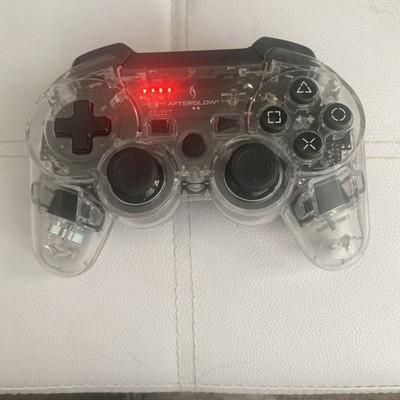 Sony Playstation 3 Afterglow Clear Wireless Controller PS3 | eBay