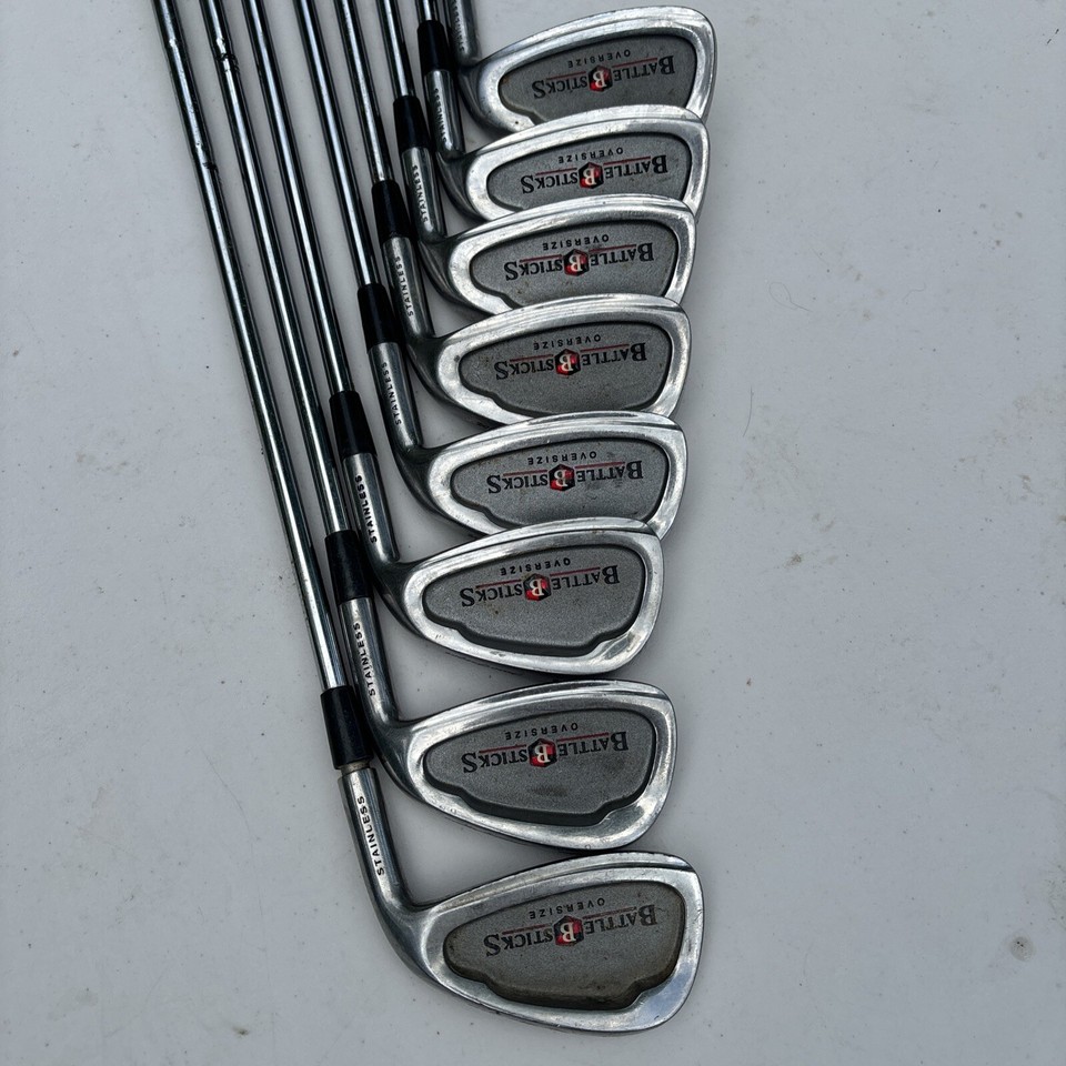 Macgregor Battlesticks Oversize Irons 3-PW MD Firm FLEX | eBay