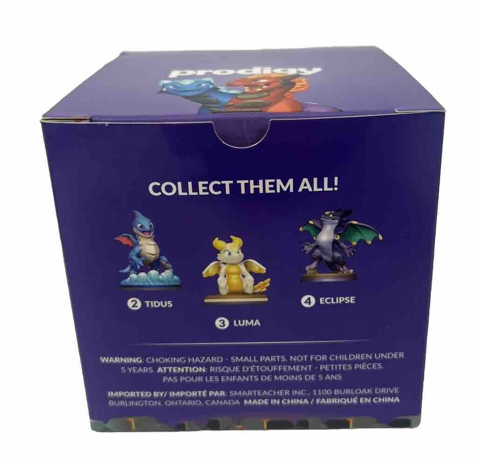 Prodigy Chill & Char 1 Vinyl Figure SMARTeacher Epics Dragons Series ...