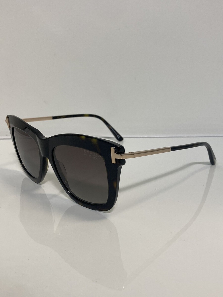 NIB Tom Ford Dasha TF822 52h Havana Polarized Bold Acetate NIB Tom Ford Dasha TF822 52h Havana Polarized Bold Acetate