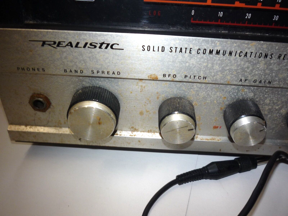 Vintage Realistic DX-160 shortwave Receiver sensitive AM/SSB/CW tested ...