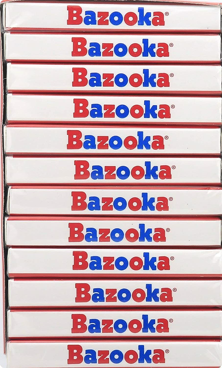 12x Throwback Original Bazooka Mini Wallet Bubblegum 6 Pieces Pack ...