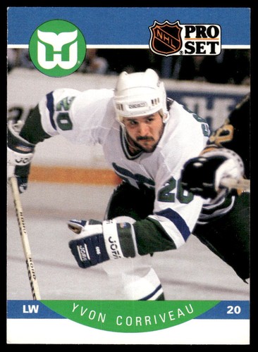 1990 Pro Set #100 Yvon Corriveau See Scan | eBay