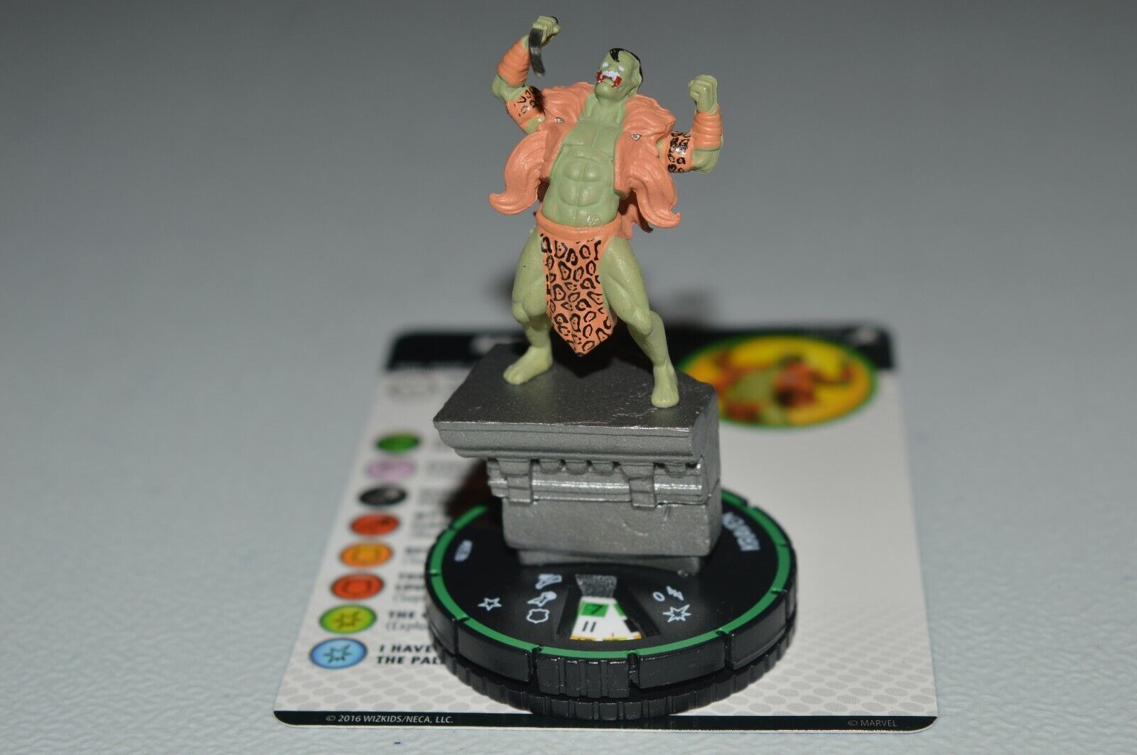 Marvel Heroclix Superior Foes of Spider-Man 053b Kraven Super Rare ...