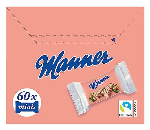 Manner Neapolitaner Waffeln | einzelverpackte vegane knusprige Kekse ...