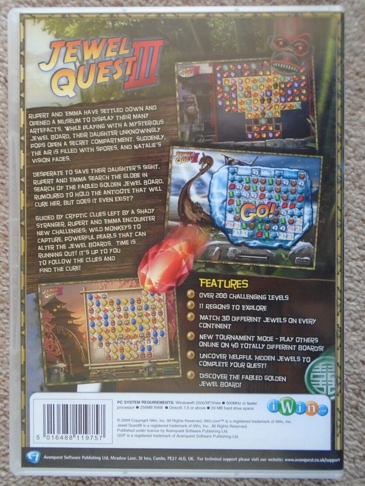 Jewel Quest 3 PC Game CD-ROM NEW SEALED | eBay UK