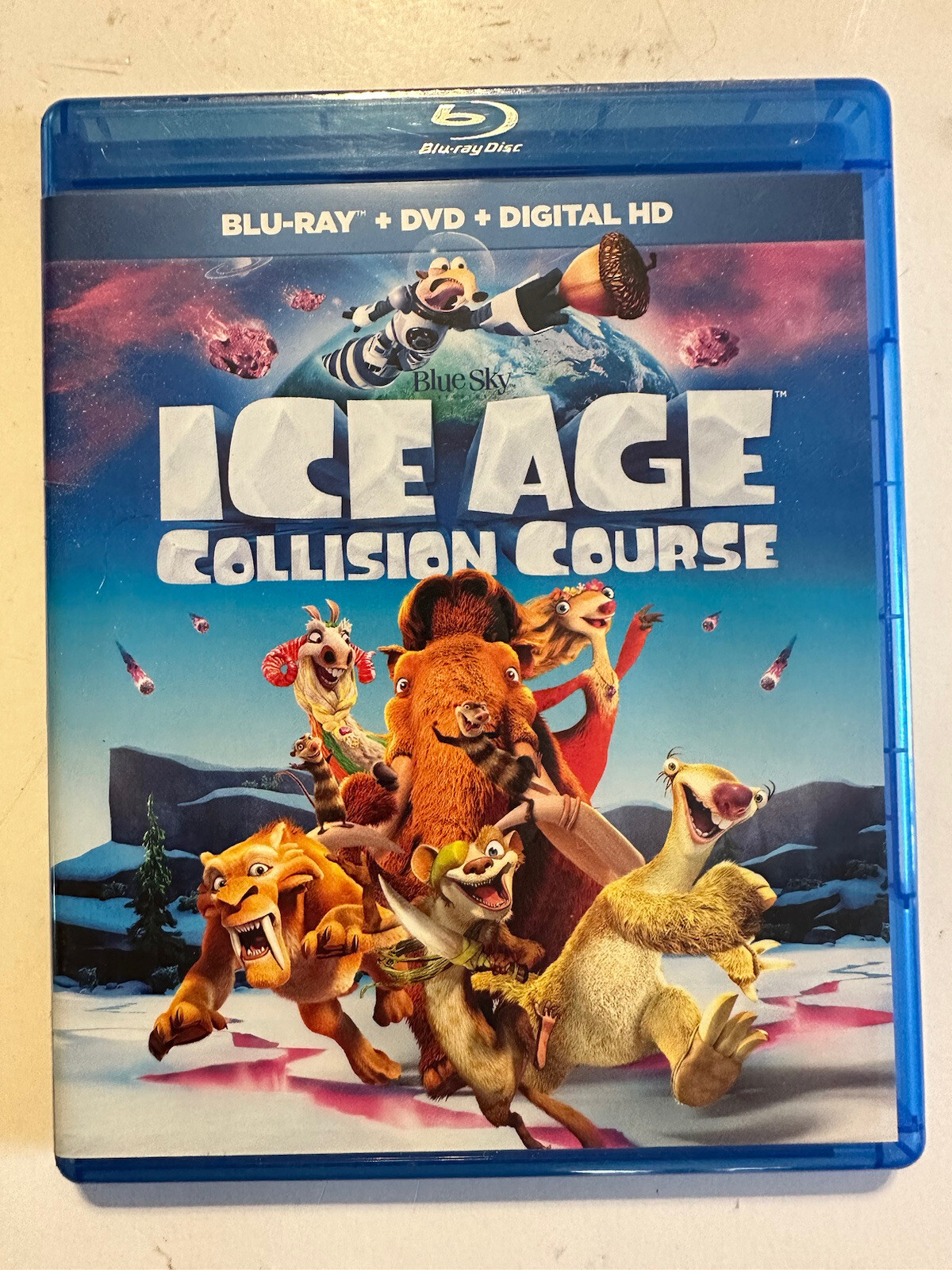 Ice Age: Collision Course (Blu-ray, 2016) Blue Sky Animation Ray Romano ...