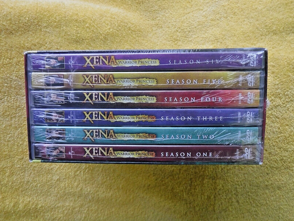 NEW/SEALED MULTI DISC BOX SET XENA WARRIOR PRINCESS COMPLETE SERIES ...