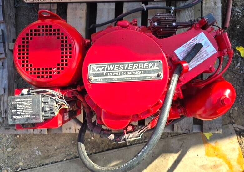 Westerbeke 3.0 BPMG , 3 KW Marine Gasoline Generator 60 Hz Single Phase ...