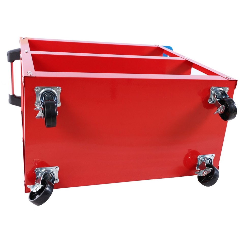 Heavy Duty Service Shop Tool Cart 3-Shelf 450lbs Capacity Organizer ...