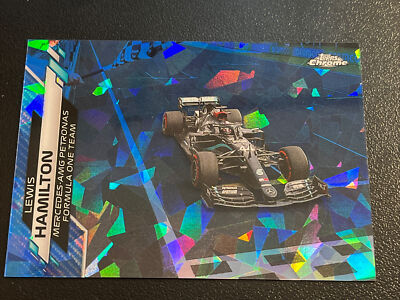 2020 Topps Chrome Sapphire Edition Formula 1 F1 Cars Lewis Hamilton ...