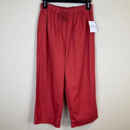 Coral Bay By Bealls Florida - Burnt Orange Twill Capri Pants - Size ...
