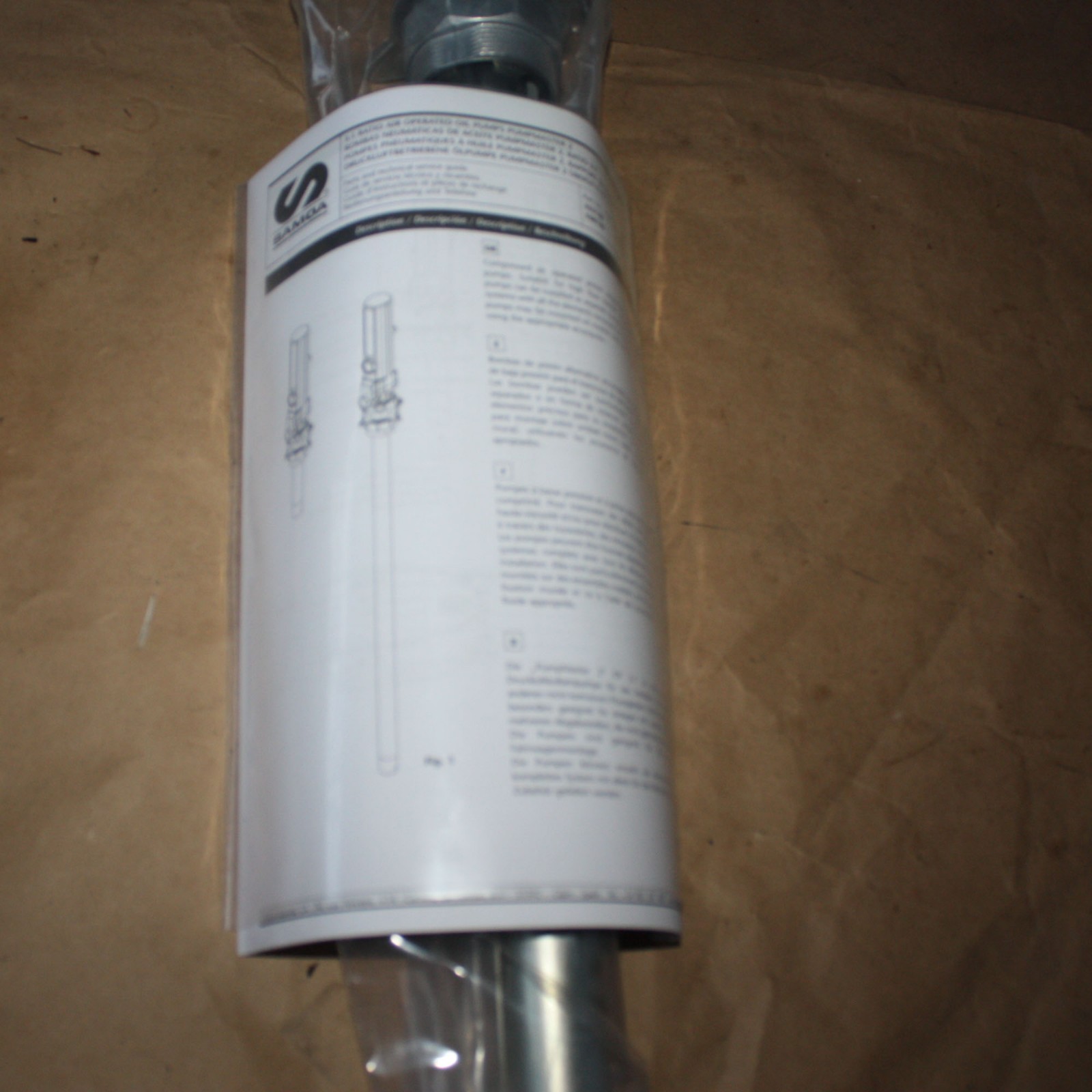 Samoa PUMP MASTER 2 AIR POWERED 3:1/L-ND RATIO Pneumatic grease 354120. ...