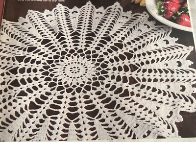 CROCHET ~ “Lacy Doily” ~ PATTERN~ | eBay