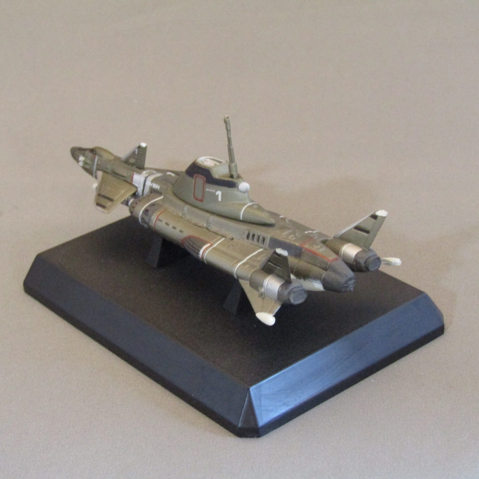 SHADO UFO Skydiver Konami Mini Figure SF Movie Selection Detailed In ...