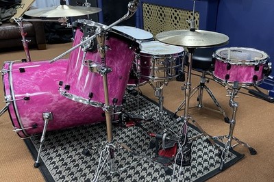 Custom Alan Gilby drum kit used | eBay UK