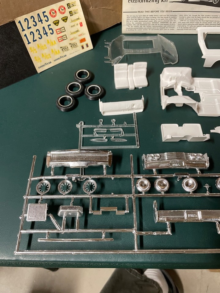 Vintage 1965 AMT Lincoln Continental Hardtop Annual unbuilt in box | eBay