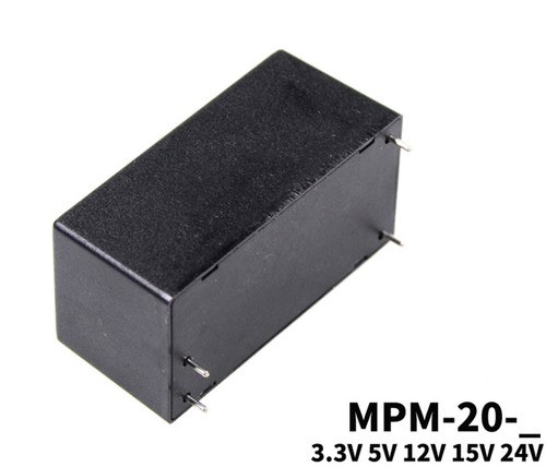 MPM-20 Switching Power Supply 20W 5/12/15/24V Medical Solder Point ...