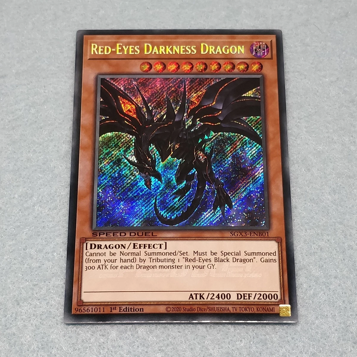 Yugioh Cards Red Eyes Black Dragon