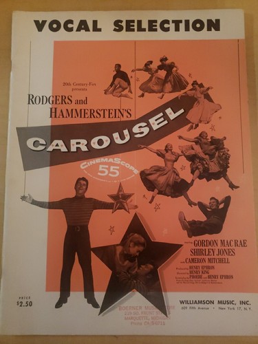 Rogers and Hammerstein's Carousel Musical Vocal Selection 1945 Song ...