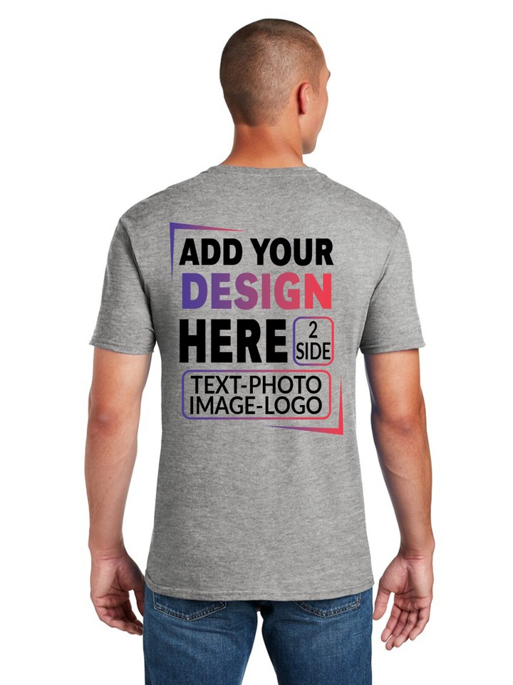 Personalized Custom TShirt Print Your Logo Photo Custom Made Shirt ...