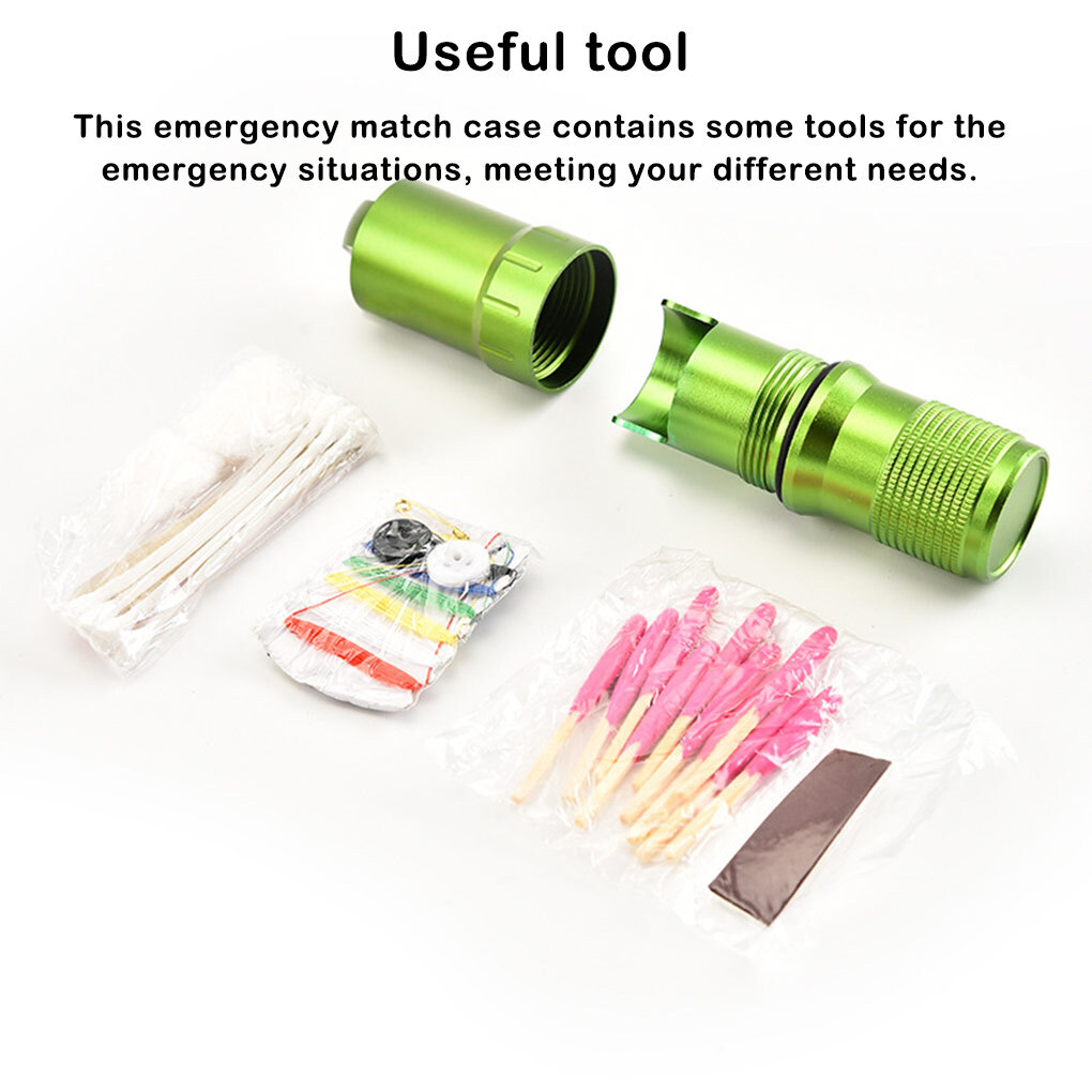 Waterproof Match Box Hiking Pills Storage Case Portable Organizer | eBay