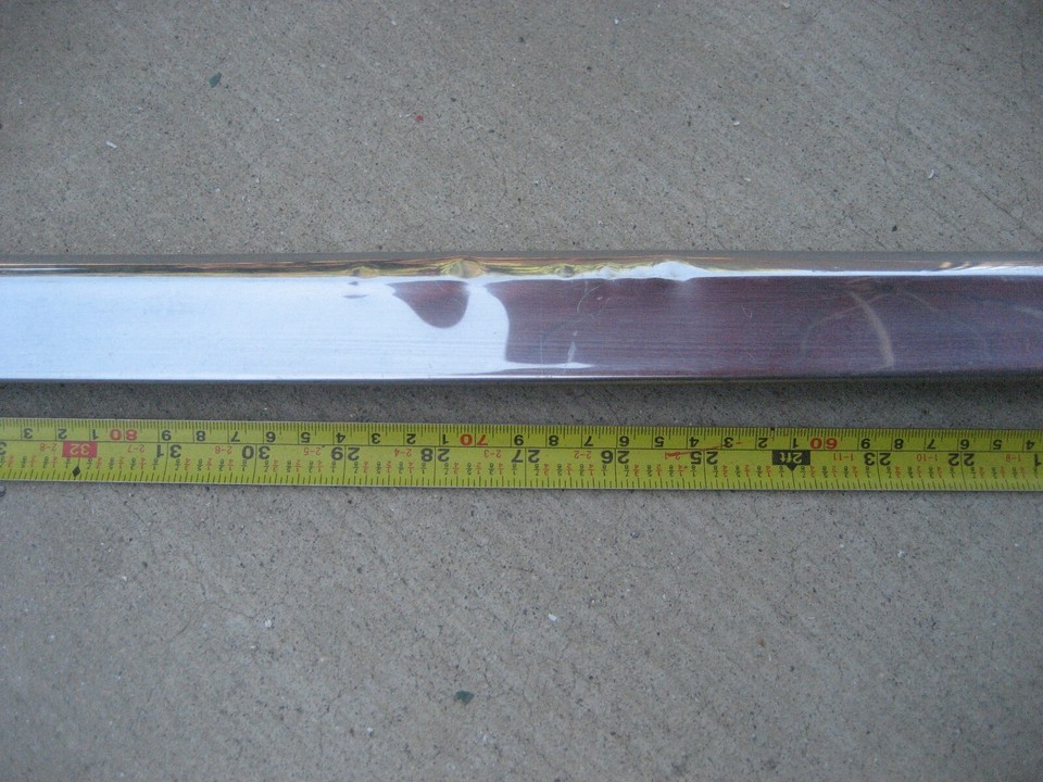 1957 CHEVY RIGHT REAR QUARTER PANEL LOWER TRIM MOLDING-2 DOOR MOLDING ...