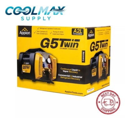 Recovery Units - Appion G5 Twin Refrigerant Recovery Machine
