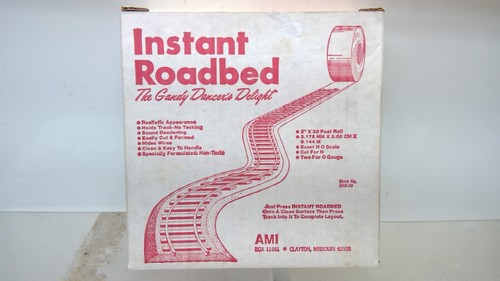 AMI Instant Roadbed 2" x 30 Feet Roll ARR-30 Exact HO Scale Roll | eBay