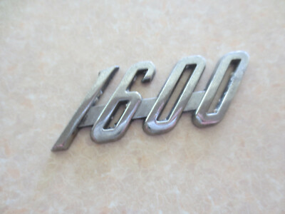 Original 1600 car badge / emblem | eBay Australia