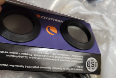 Celestron -EclipSmart Safe Solar Power Viewers ,2X Magnification 2X ...