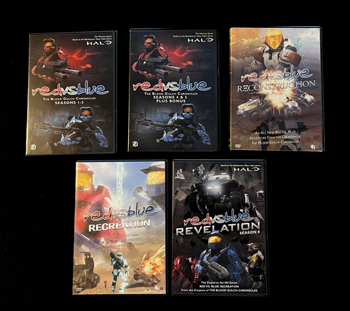 Red Vs Blue: Halo Blood Gulch Chronicles + Recollection Seasons 1 - 8 ...