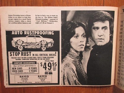 Dec 15-1972 Cleveland TV Magaz(ELAINE GIFTOS/JAMES FARENTINO/RICHARD ...