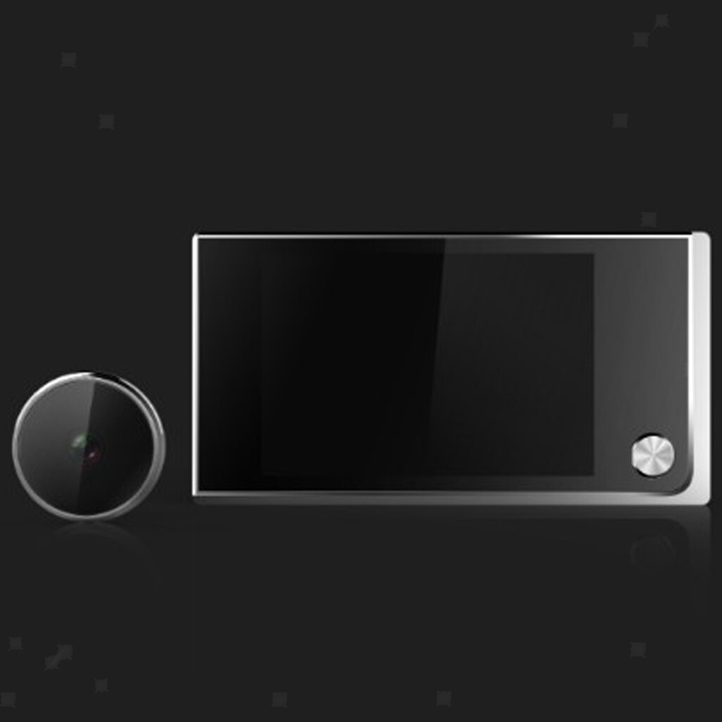 Door Eye Cam - LCD Screen Door Camera Cam Peephole Viewer Security ...