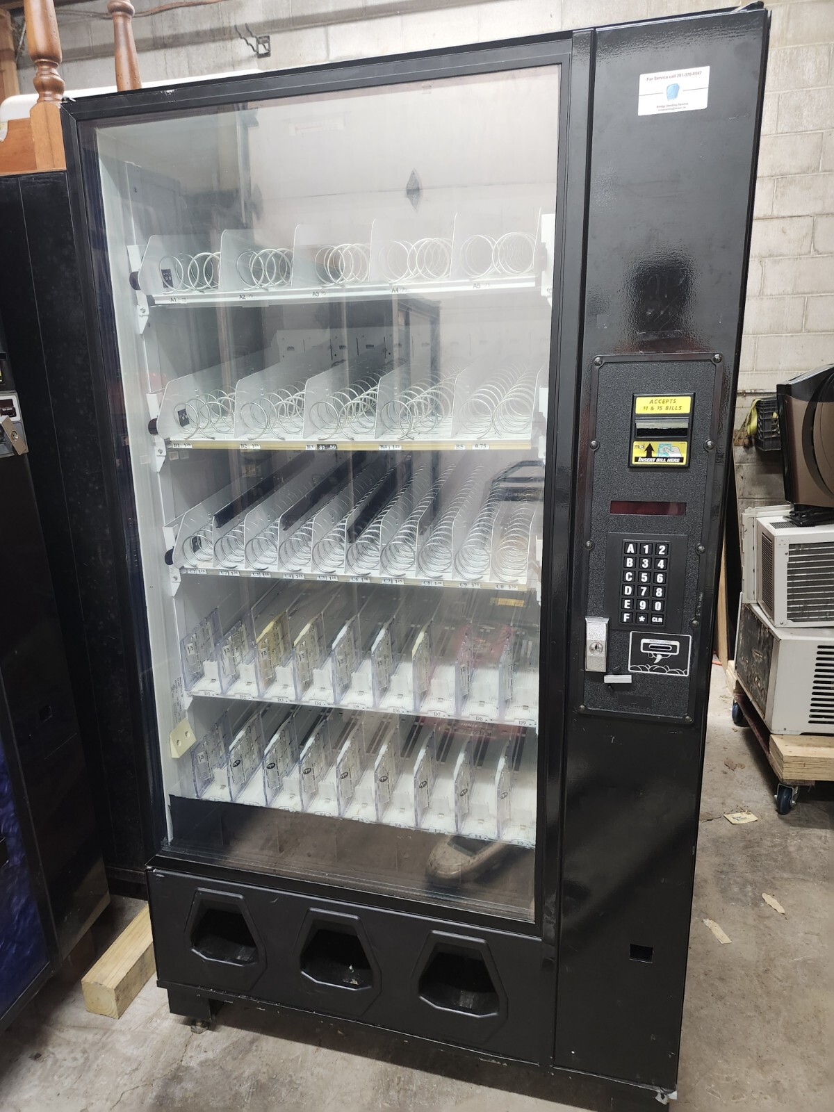 Two used combo vending machines | eBay