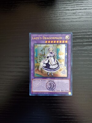 Yugioh - Lady's Dragonmaid - EMBLAZONED Ultra Rare - BLMM-EN049 | eBay