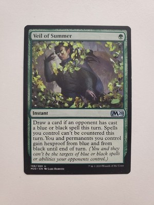 MTG Magic Veil of Summer Core Set 2020 M20 NM | eBay