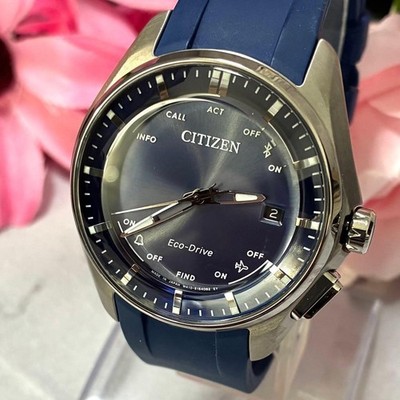 Citizen W410 Bluetooth Solar Unisex Watch 40mm Navy Pre-Owned | eBay