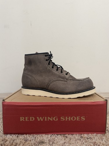 Red Wing 6" Heritage Classic Moc Toe Boot Slate Muleskinner 8863 USA ...