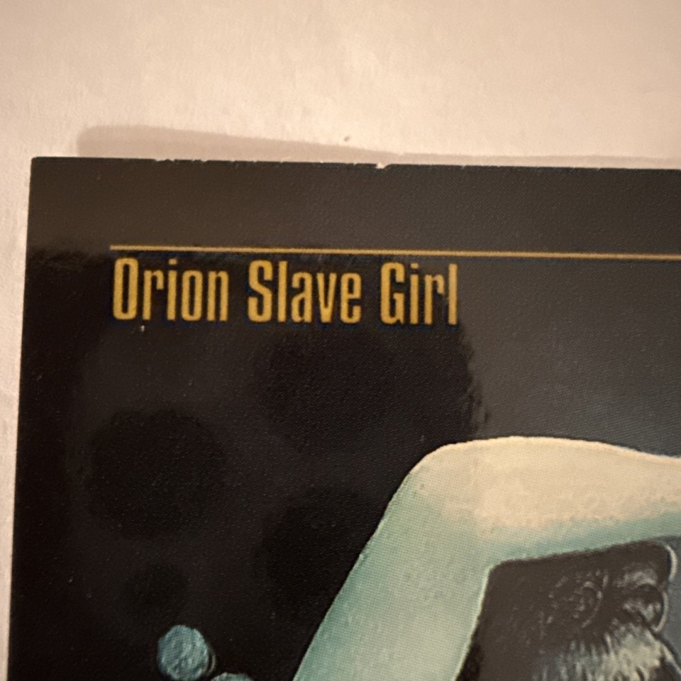 1993 Skybox Star Trek Next Generation Master Series #70 Orion Slave ...