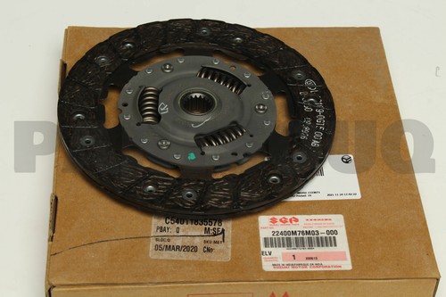 22400M76M03 Genuine Suzuki DISC COMP CLUTCH 22400-M76M0-3 | eBay