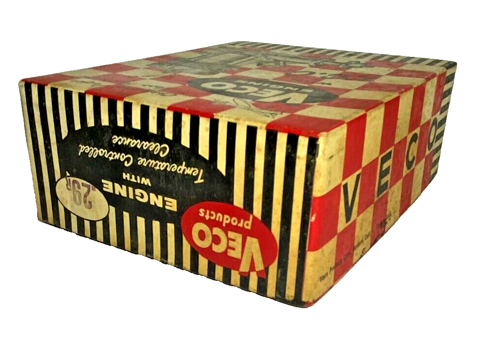 RARE 1960's Veco .29R Model Airplane Engine w/ Box NOS | eBay