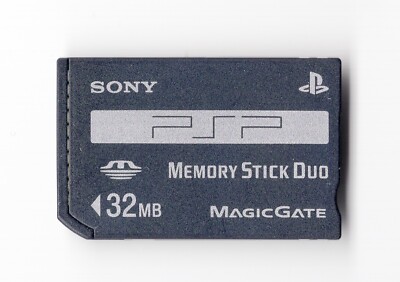 Sony 32MB MEGABYTE PSP-M32 Memory Stick Duo Genuine Memory Card For ...