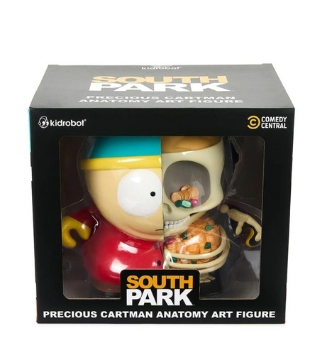 CARTMAN Anatomy Glow In Dark GID 8" Vinyl Figure South Park x Kidrobot ...