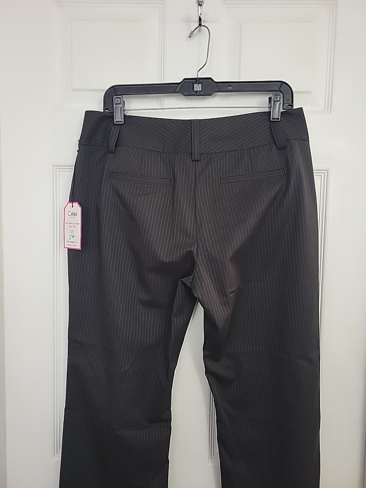 New Cabi Pants Work It Trouser Straight Leg Career Classic Minimalist ...