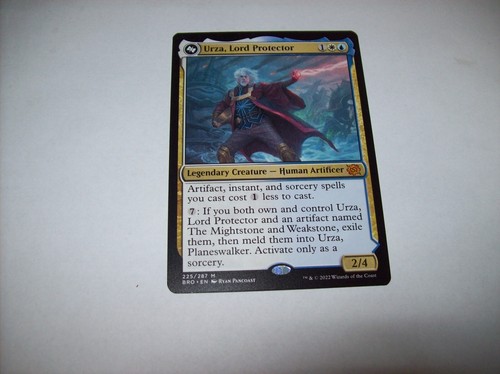 MTG Urza Lord Protector The Brothers War Mythic Rare NM Free Ship ...