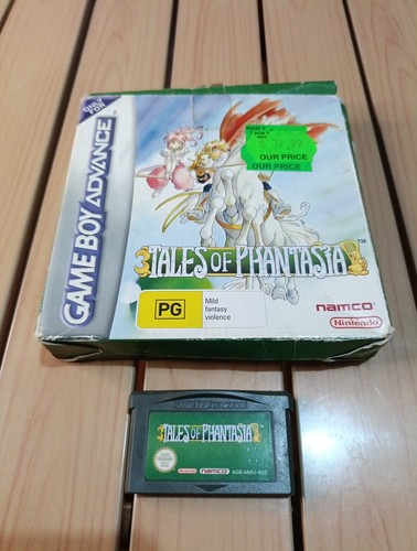 Tales of Phantasia Nintendo Gameboy Advance GBA Boxed | eBay Australia