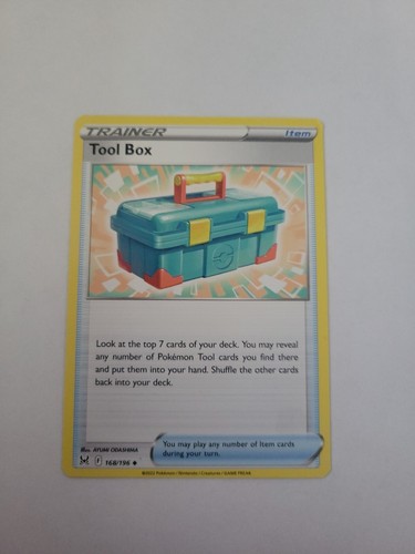 Pokémon TCG Tool Box Sword & Shield - Lost Origin 168/196 Reverse Holo ...